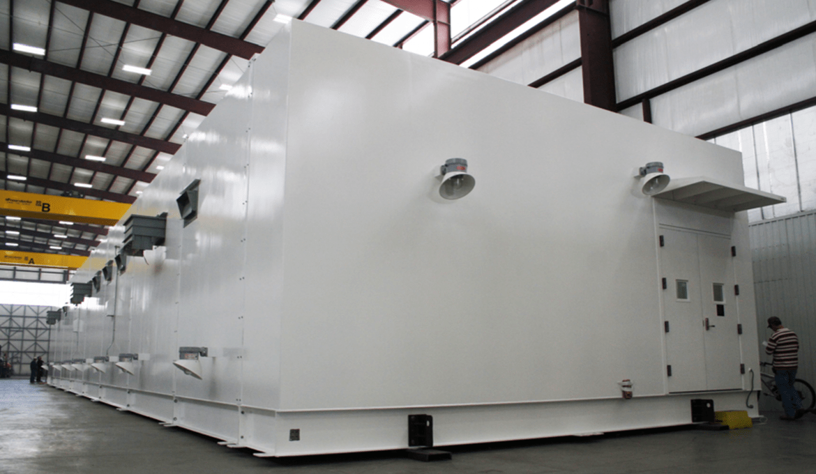 Blast Proof Building Designed To House Arc Resistant Switchgear Lineup ...